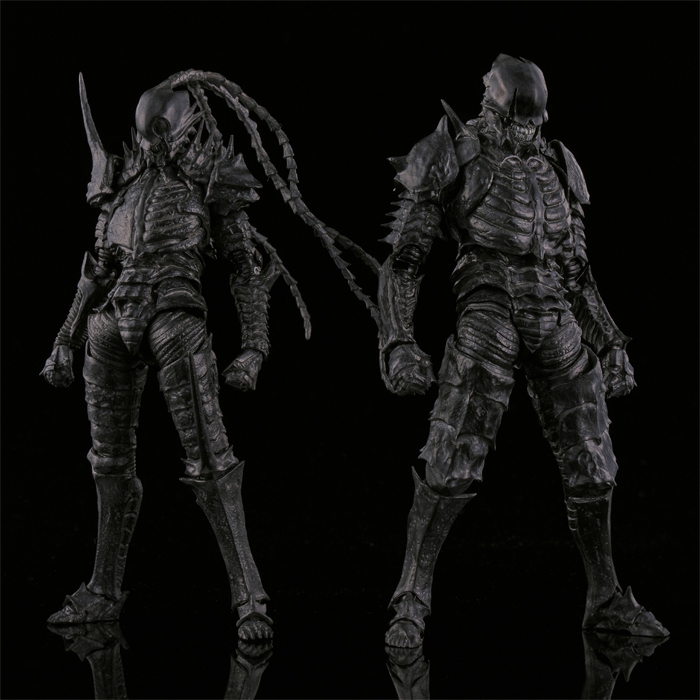 弐瓶勉の傑作SF作品『ABARA』より、黒奇居子化した「駆動電次」と「那由多」のアクションフィギュア2体セット。特別パーツ付属のDX版 ...